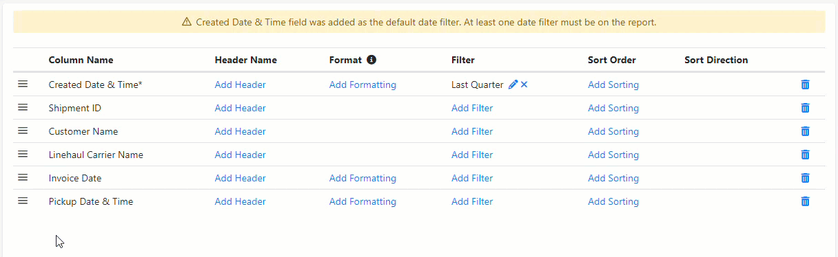 Custom Report Builder