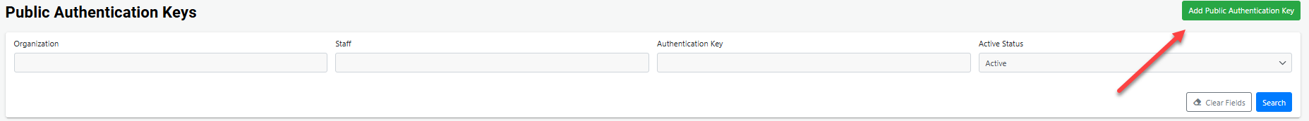 Public API Key