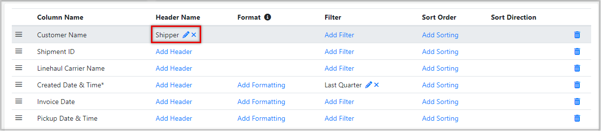 Custom Report Builder