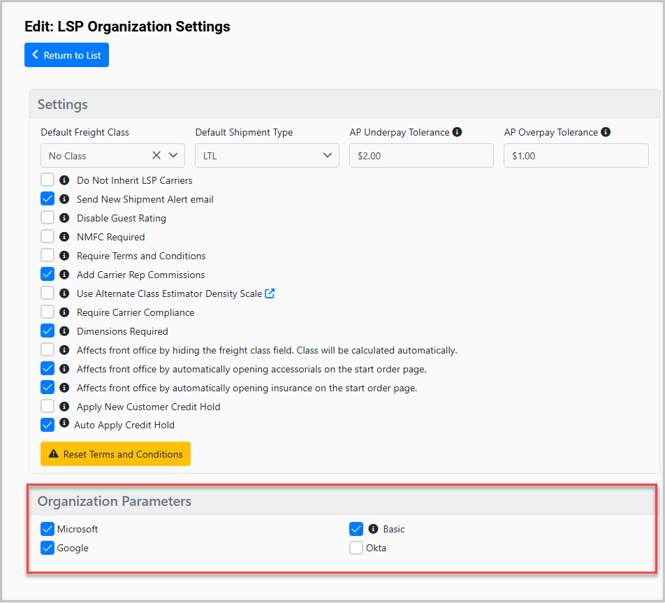 Federated Login - SSO Authentication