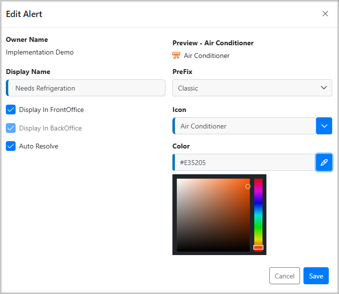 Shipment Alerts Management