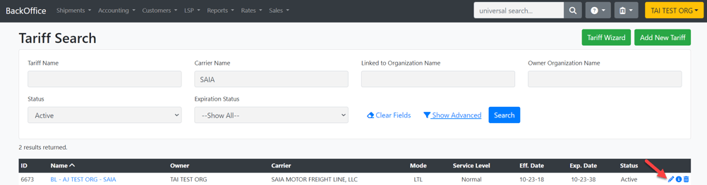 Tai's Tariff Wizard & API Tariffs