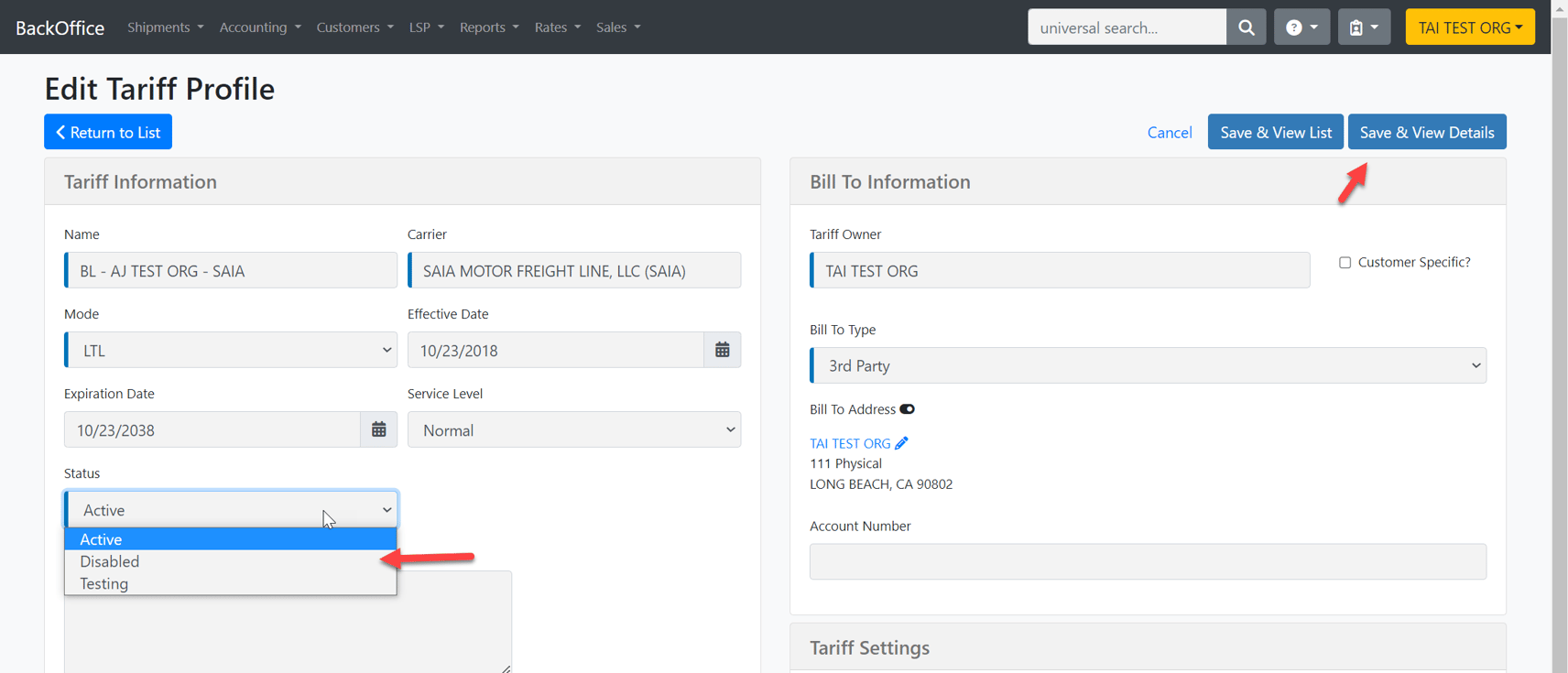 Tai's Tariff Wizard & API Tariffs
