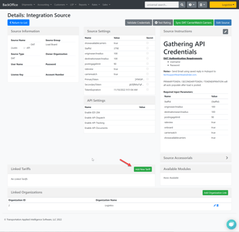 Tai's Tariff Wizard & API Tariffs