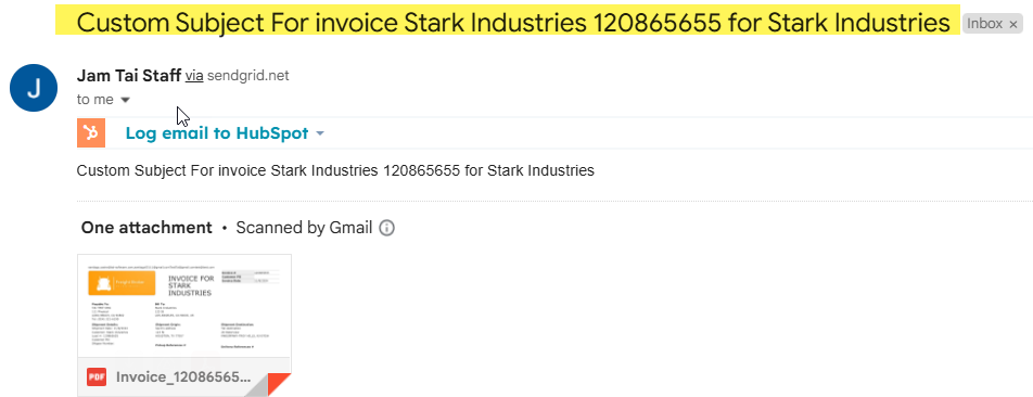 Content Templates - EMAIL - Custom Subject Line