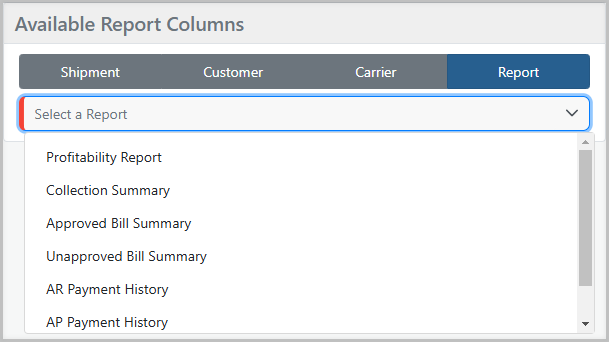 Custom Report Builder