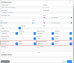 Macropoint - Shipment Load Tracking